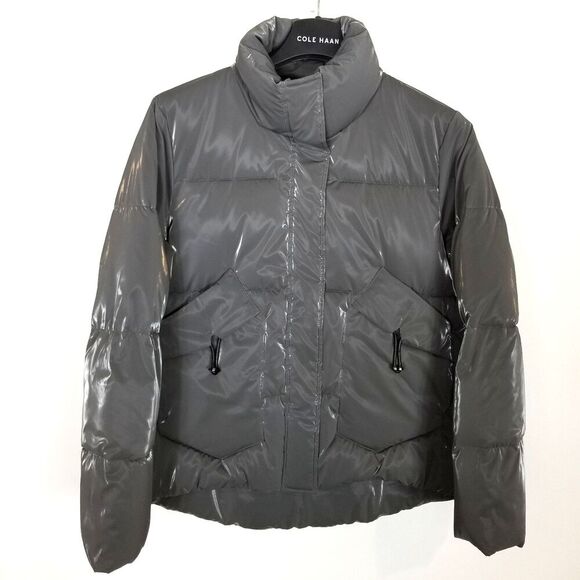 CHARLIE B | Jackets & Coats | Charlie B Spice Solid Liquid Puffer ...